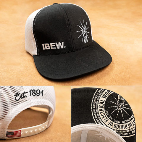 Snapback Style Trucker Hat | IBEW Merchandise